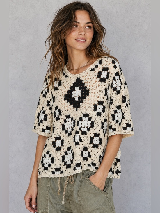 POL | Tops | 298 New Pol Oversized Crochet Top | Poshmark